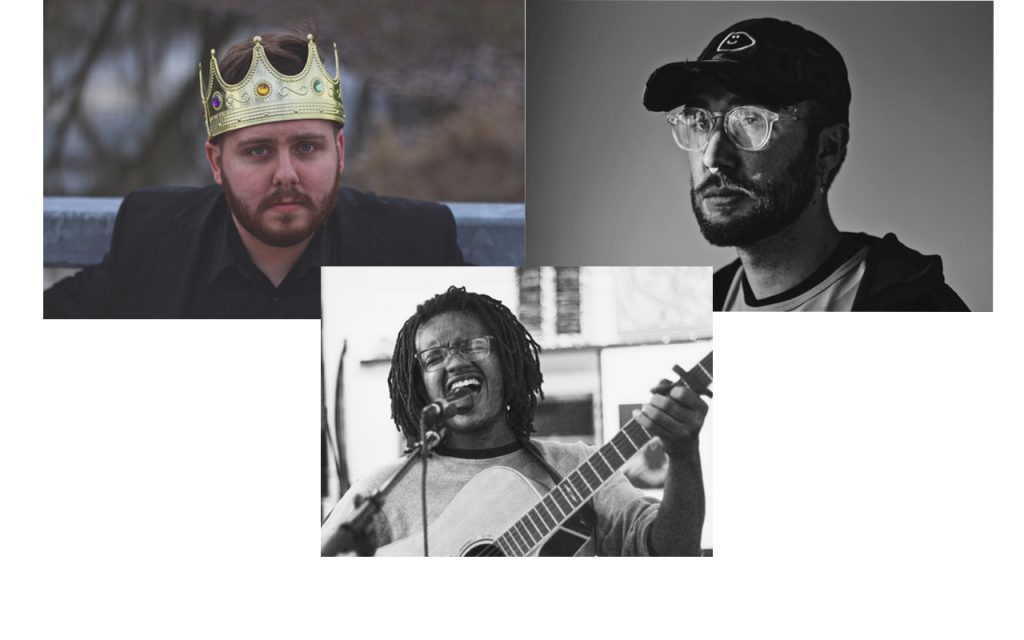 Unknown King Dylan Finley, Cullen Sampson, & Bear in the Forest